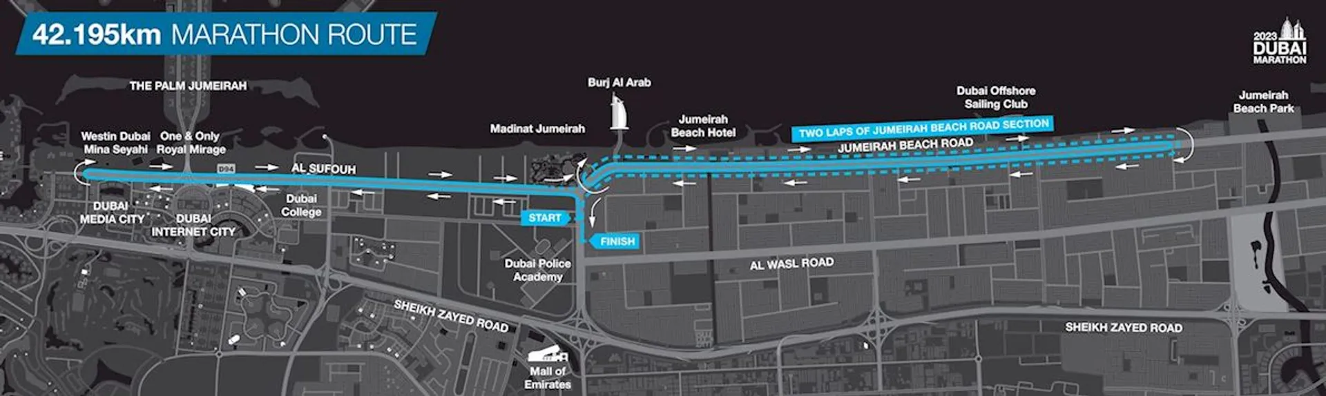 Dubai Marathon, 12 Jan, 2025 (Sun) | Ahotu