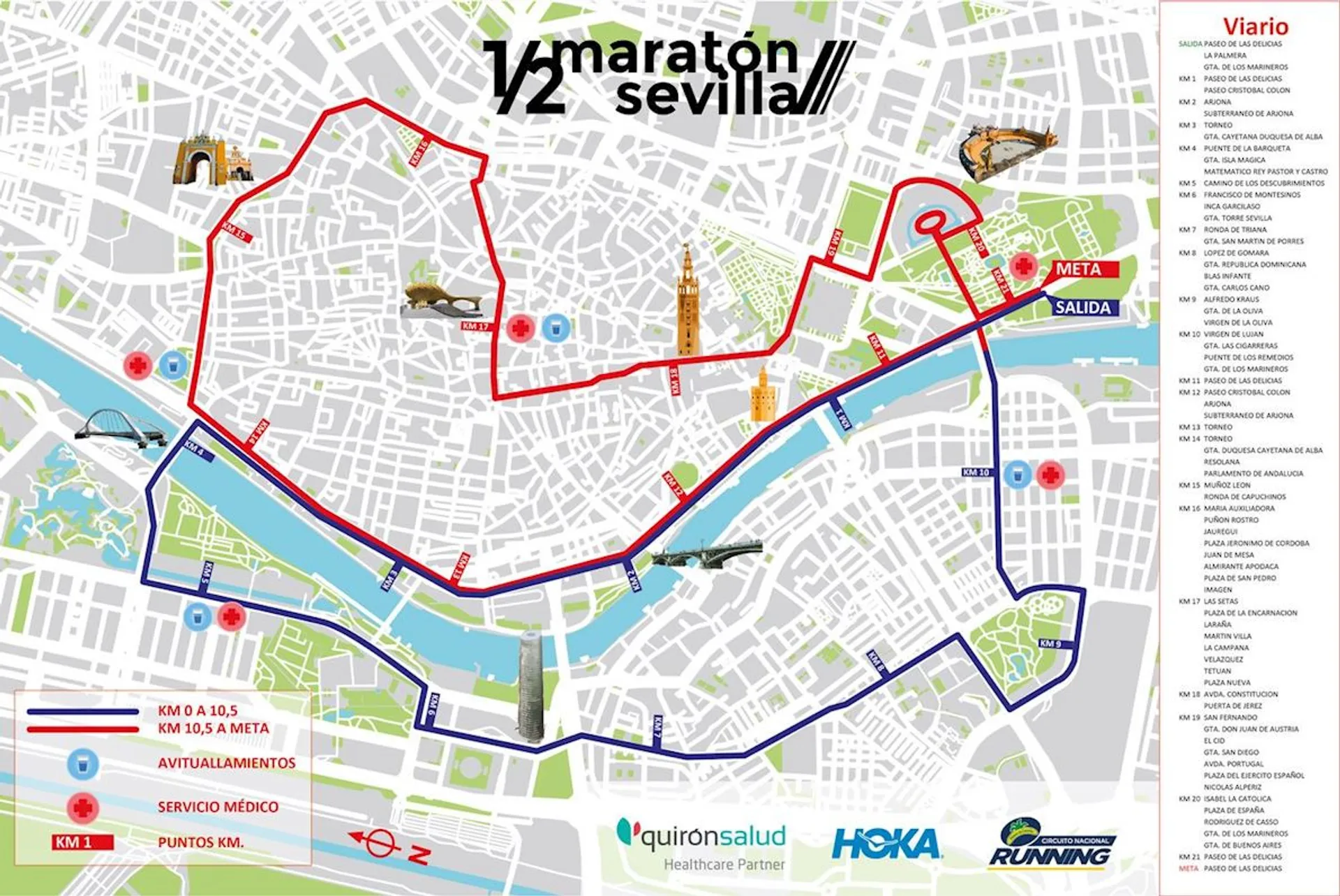 Seville Half Marathon, 26 Jan, 2025 (Sun) | Ahotu