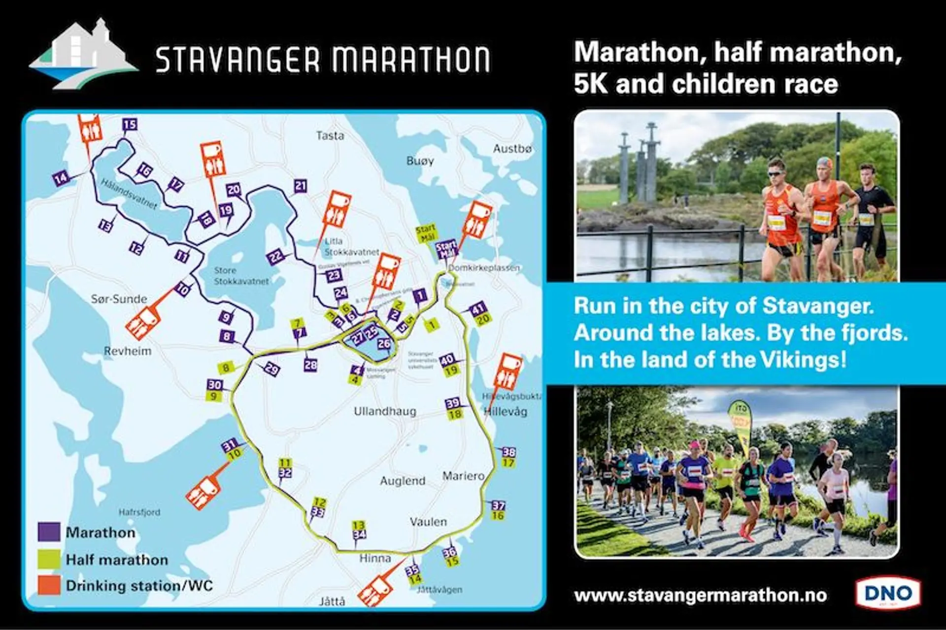 Stavanger Marathon, 31 Aug, 2024 (Sat) | Ahotu