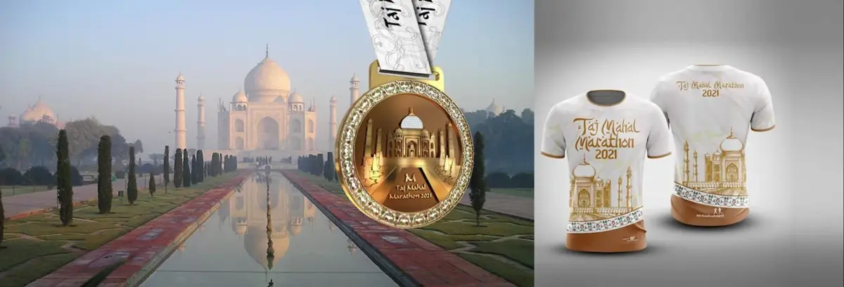 Virtual Taj Mahal Marathon, 14 Mar, 2021 (Sun) | Ahotu