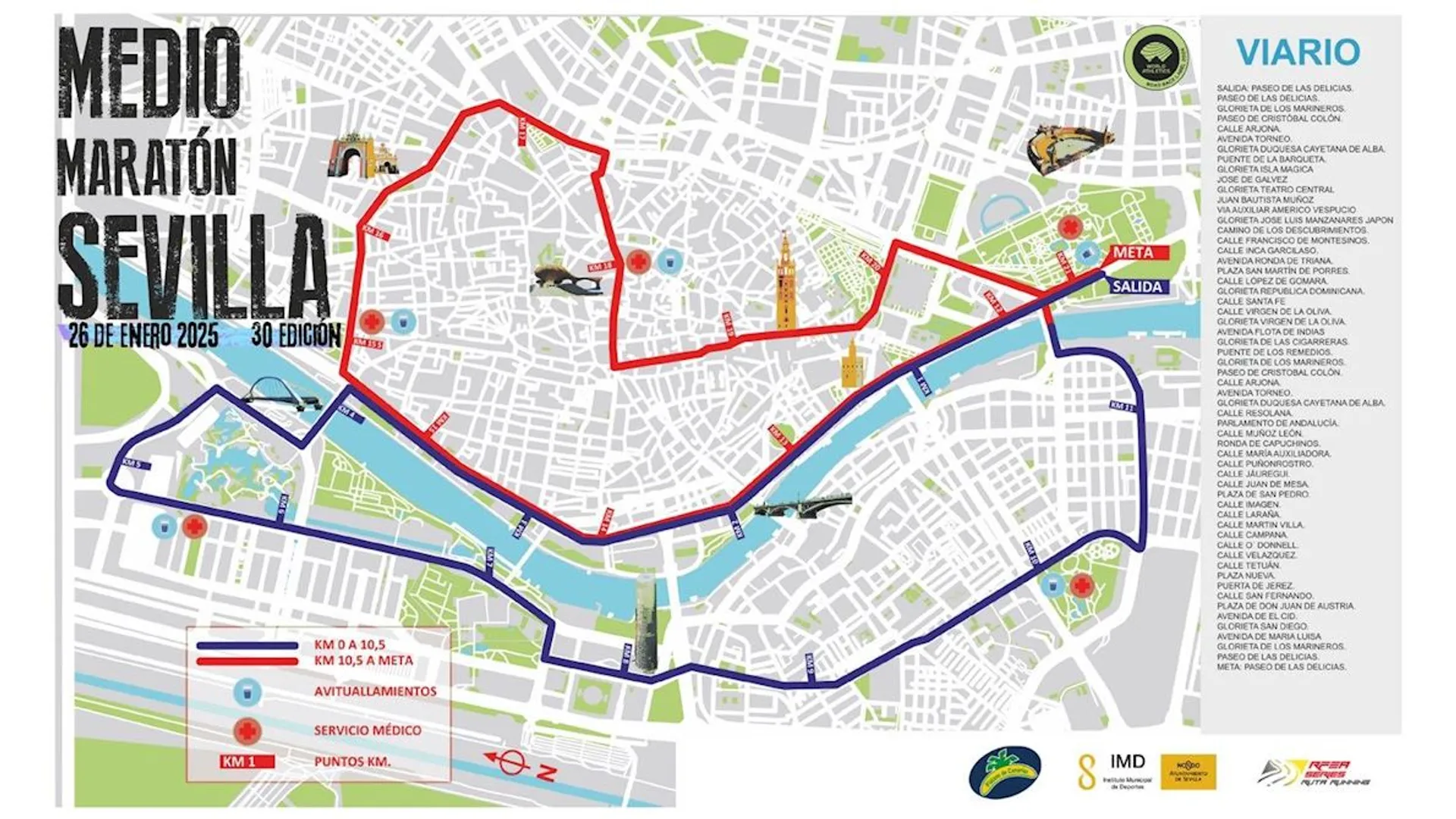Seville Half Marathon, 25 Jan, 2026 (Sun) | Ahotu
