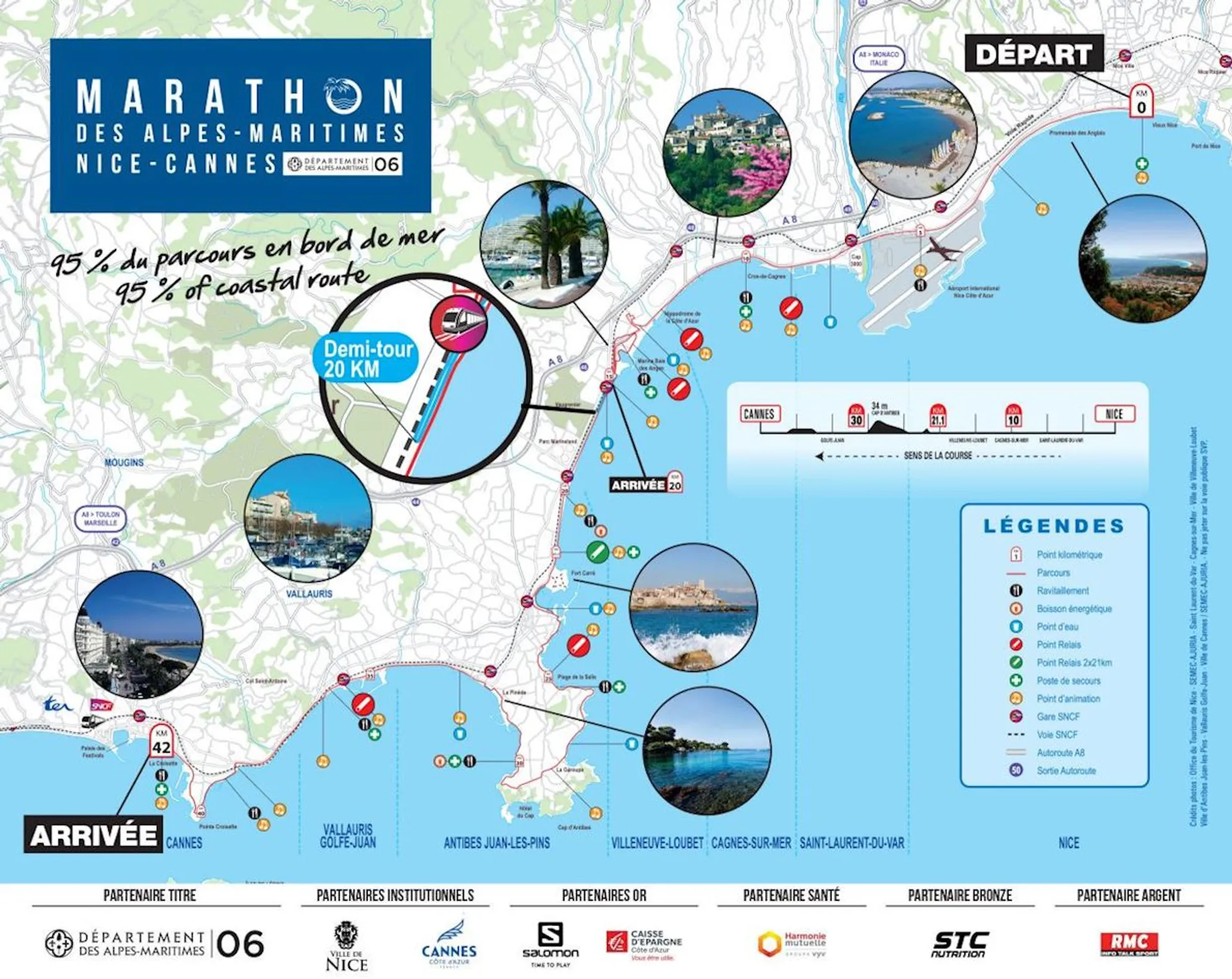 French Riviera Marathon Nice-Cannes, 03 Nov, 2024 (Sun) | Ahotu