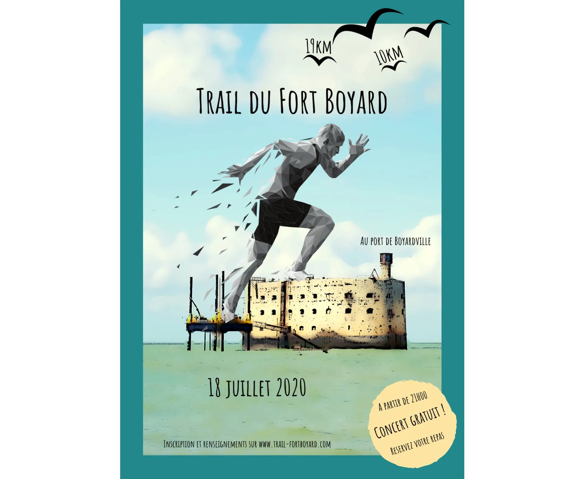 Trail de Fort Boyard, 13 Jul, 2024 (Sat) | Ahotu