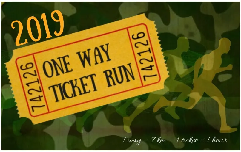 One Way Ticket Run, 14 Sep, 2024 (Sat) | Ahotu