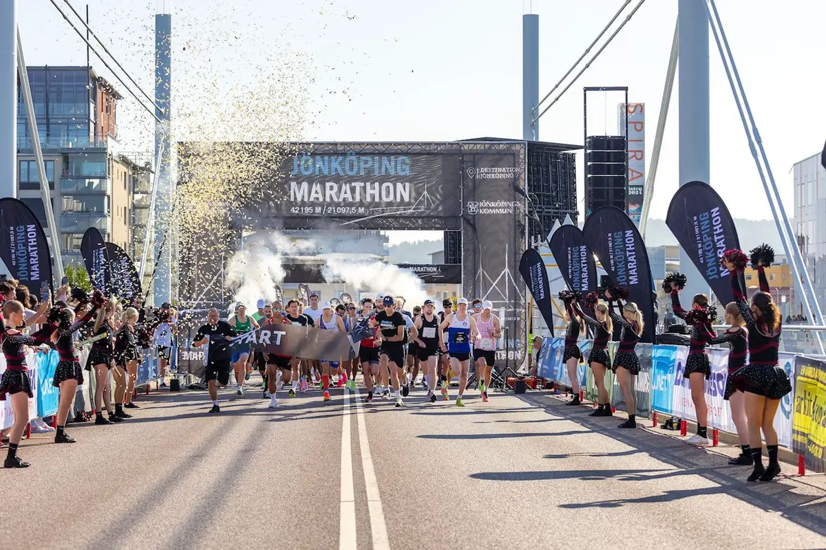 Jönköping Marathon & Half Marathon, 29-30 aug, 2025 (vr. - za.) | Ahotu