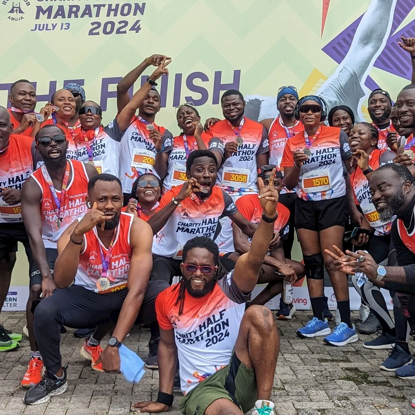 Abuja Charity Half Marathon, 12 jul, 2025 (sáb.) | Ahotu