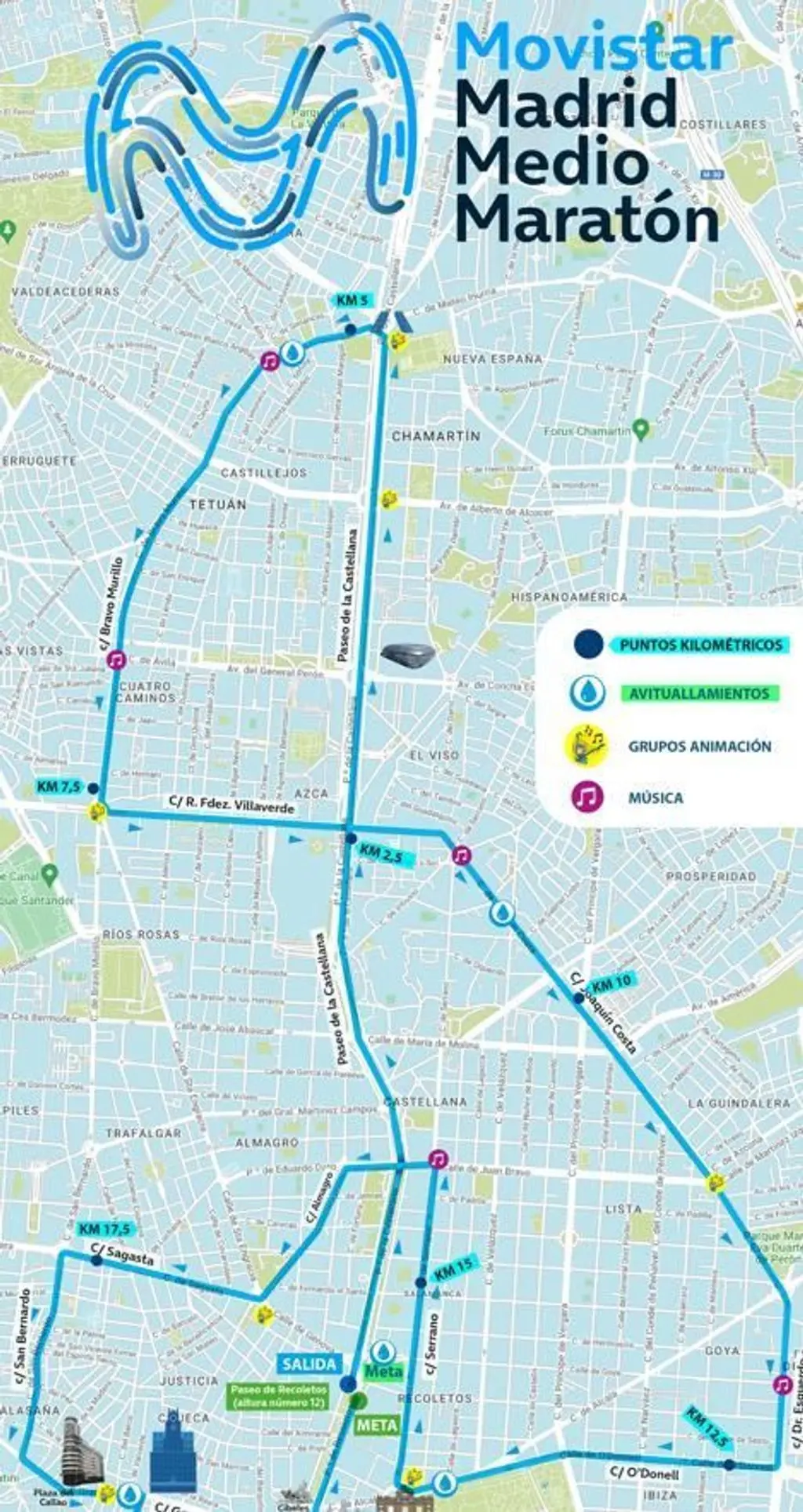 Movistar Madrid Half Marathon, 22 Mar, 2026 (Sun) | Ahotu